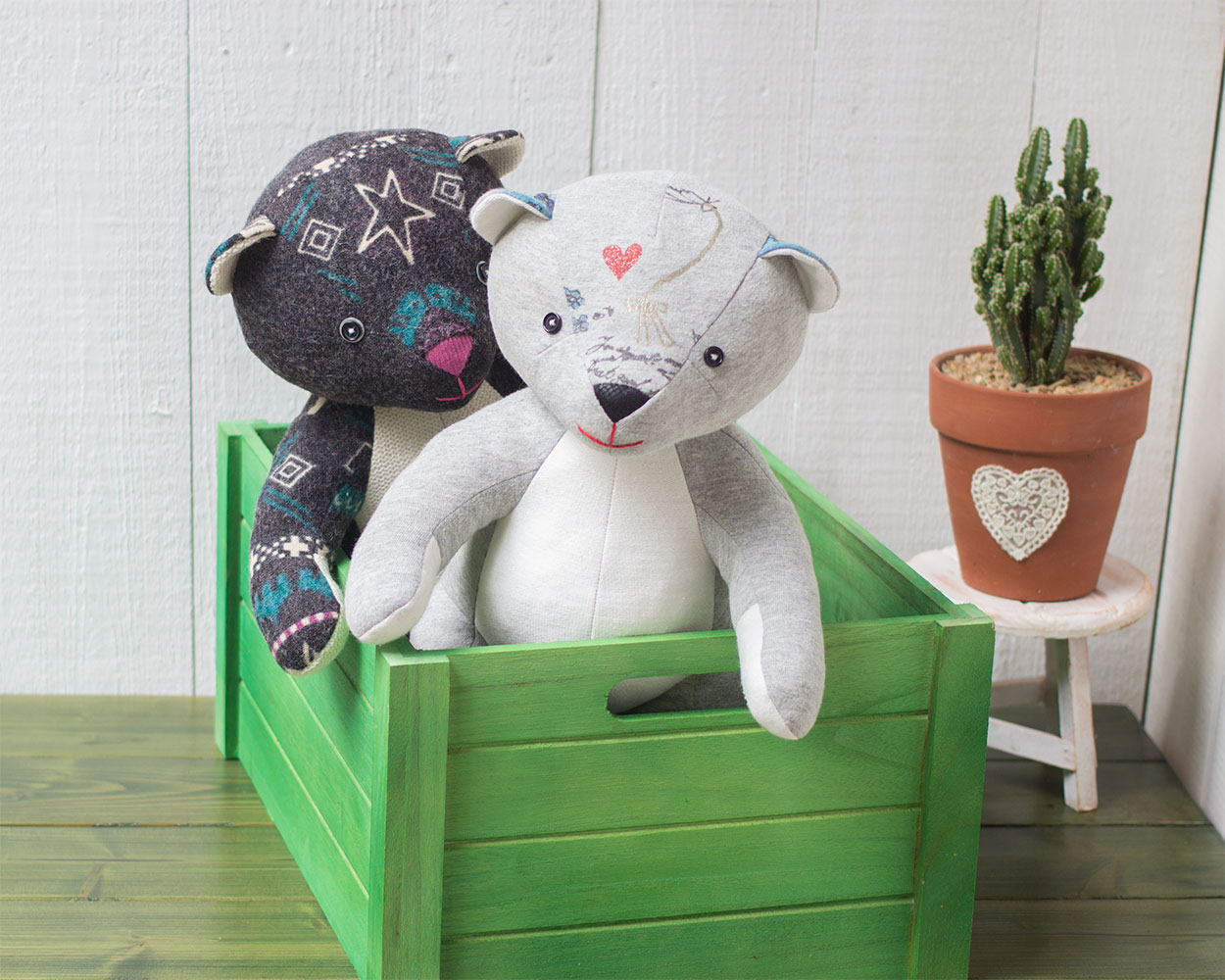 Memory Bear Sewing Pattern | Make a Teddy Bear from Old Clothes