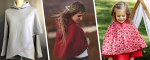 Hooded Capelet Sewing Patterns | How to Make a Cape with Hood